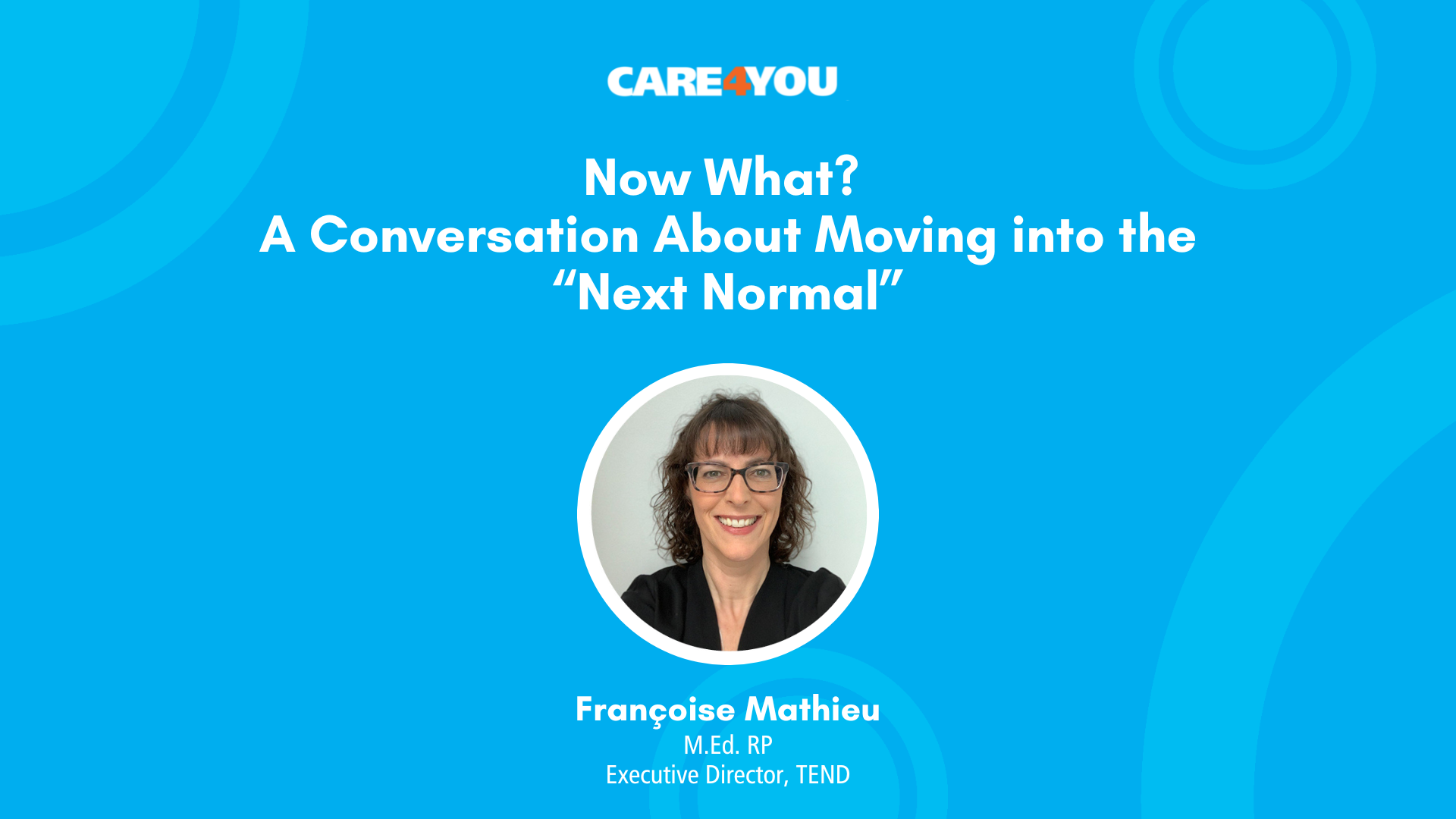 Now What? | The TEND Toolkit